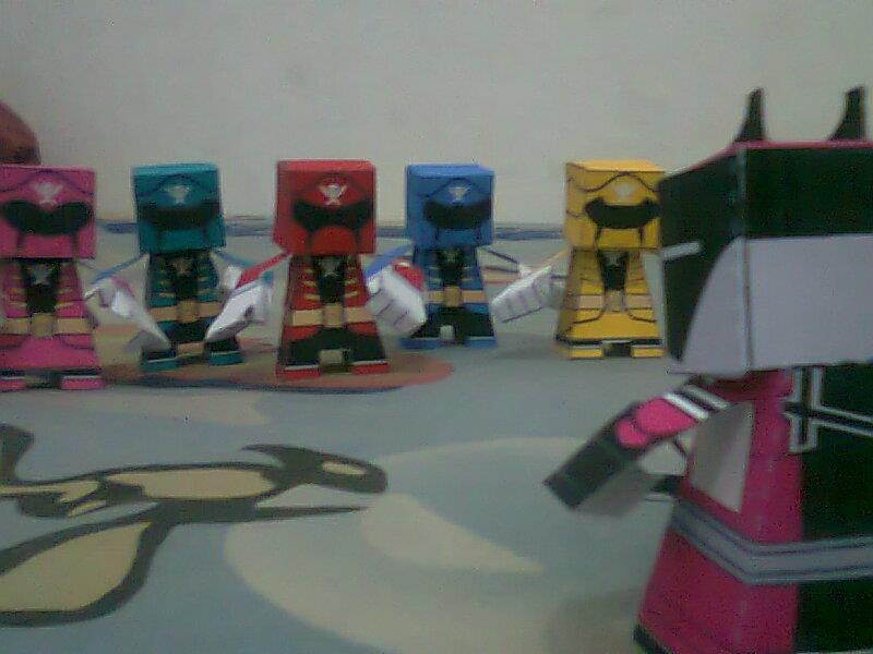 PAPERCRAFT ONLINE SHOP: POWER RANGER PAPERCRAFT
