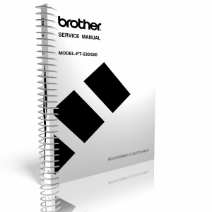 Esquema Elétrico: Brother PT-530 PT-550 Service Manual