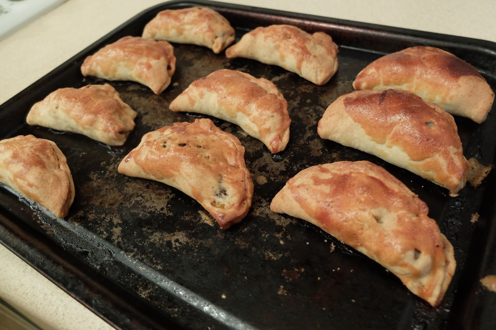 Mini Cornish Pasties - Raw Rhubarb - Fit Food and Recipes