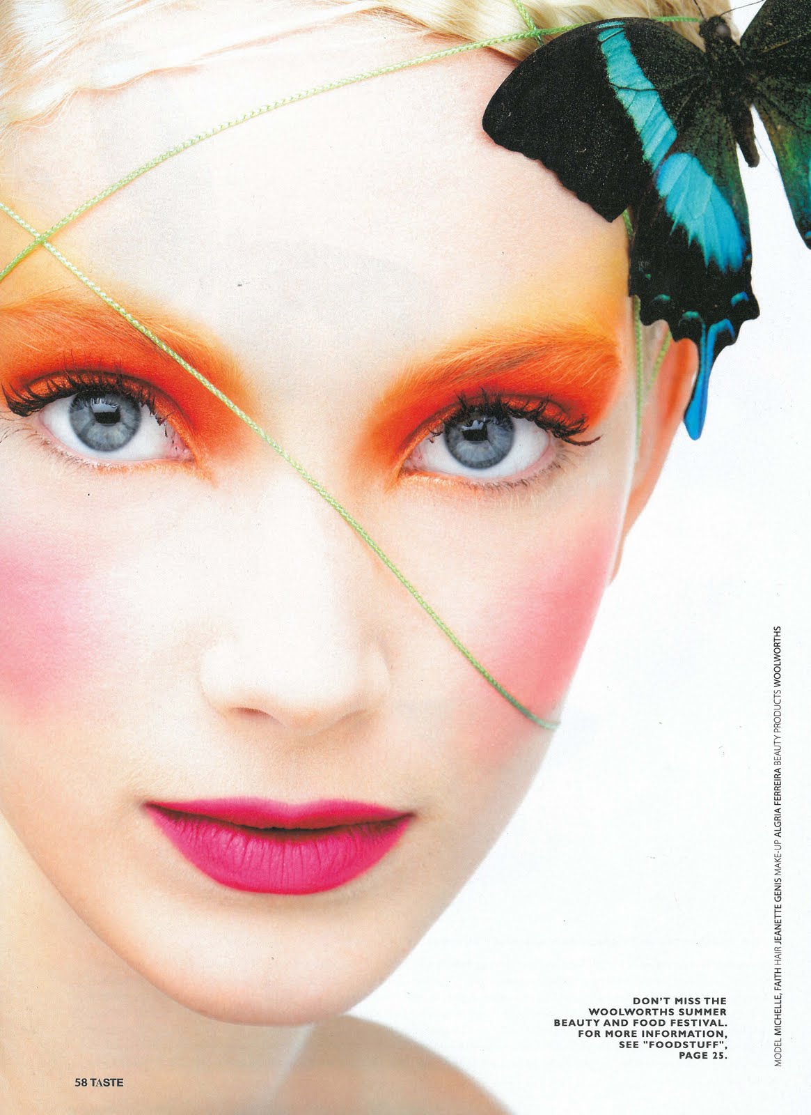 Faith Model Management: INCREDIBLE Michelle Birch back in action