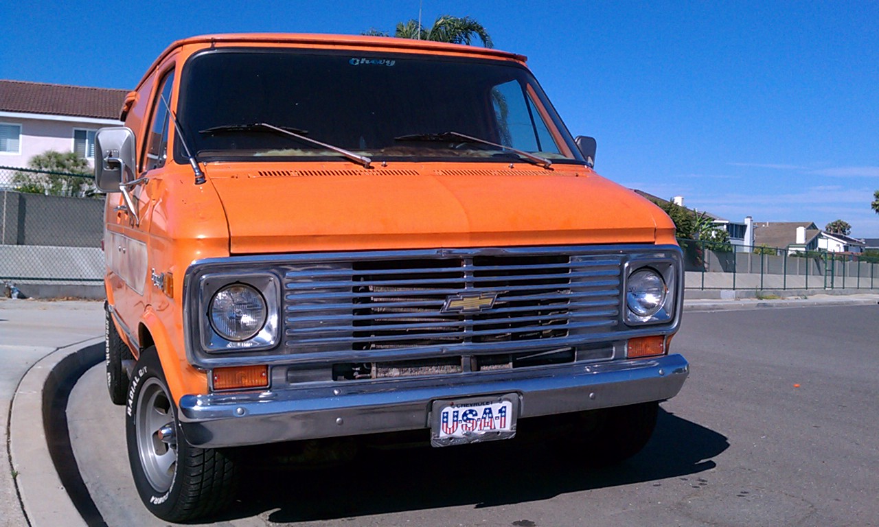 California-Garage: 1976 CHEVY SHORTY VAN FOR SALE. SOLD.