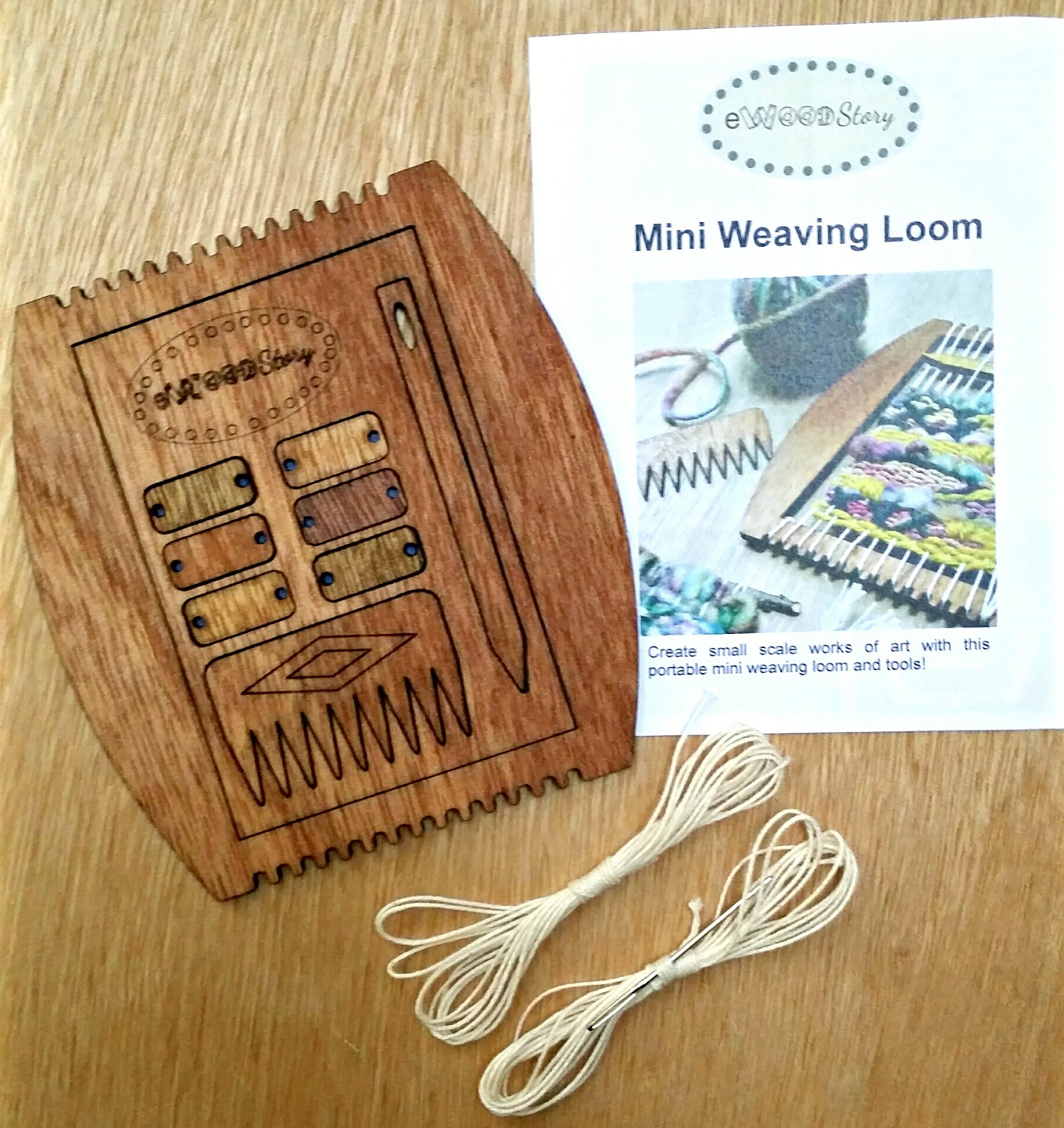 Stitch Story: Mini Weaving Loom Giveaway