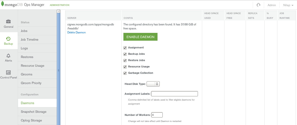 MongoDB: Opsmanager setup with MongoDB from scratch with CentOS 6.5