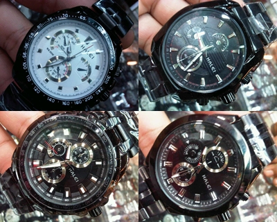 WELCOME TO SKY3DEN-SHOP: JAM TANGAN HALEI FULLBLACK