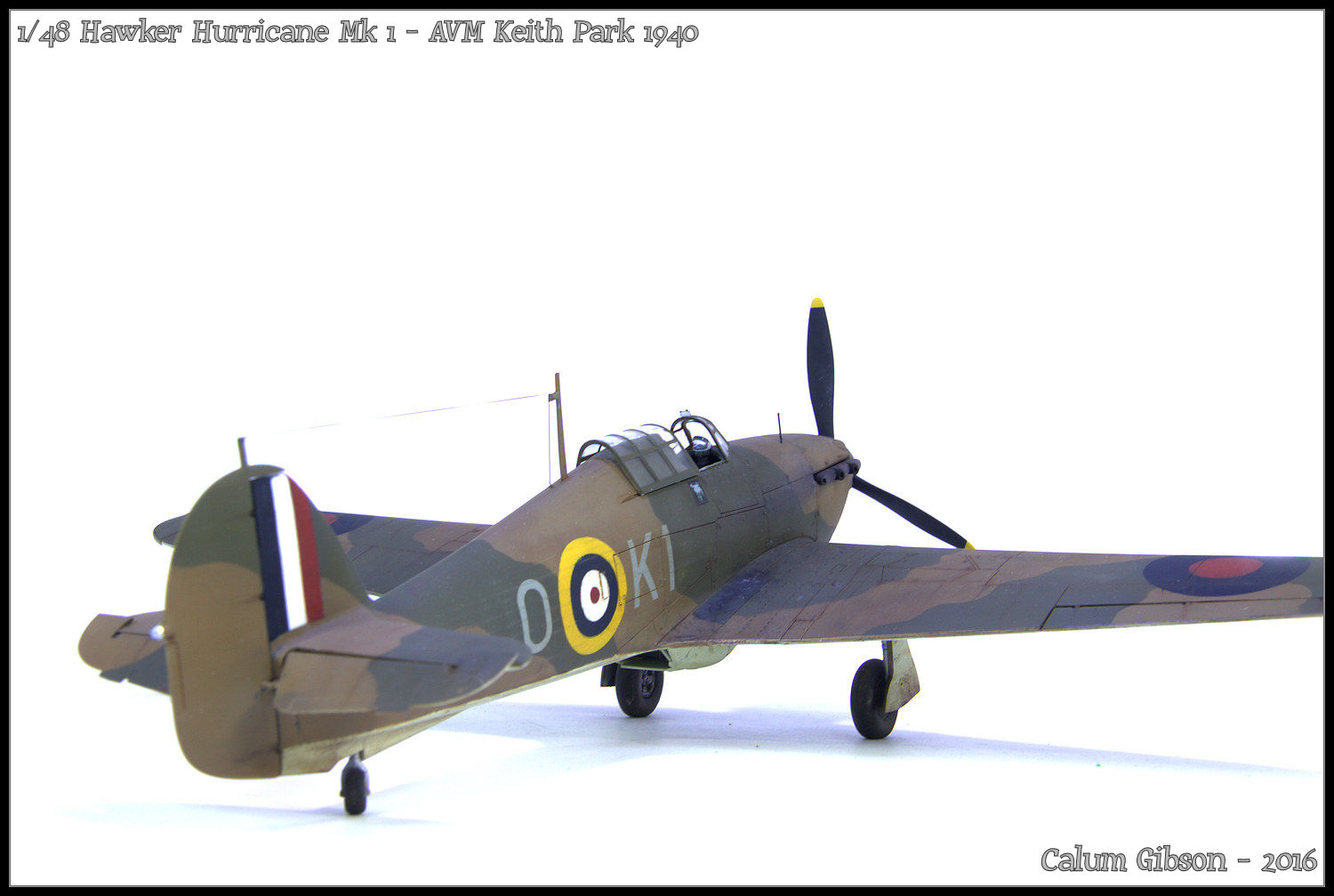 The Hamfisted Modeller: 1/48 Airfix Hawker Hurricane Mk 1 - AVM Sir ...