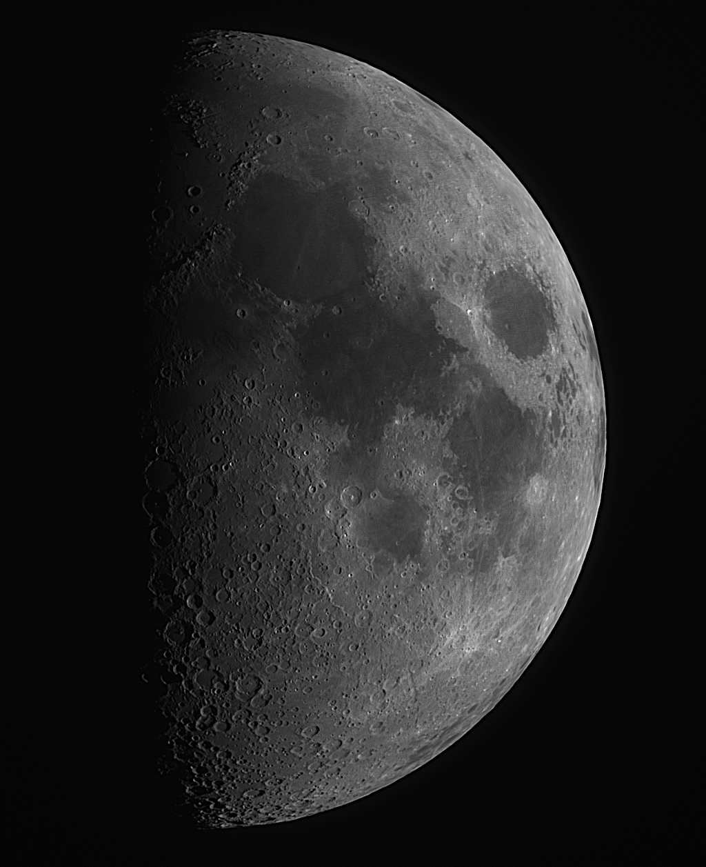 x-bit-astro-imaging: 58% waxing, gibbous Moon with AstroDMx Capture for ...