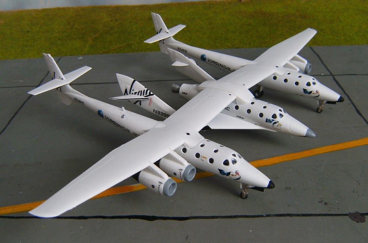 Happyscale-Modellbau: White Knight II & Spaceship II - Revell 1/144 ...