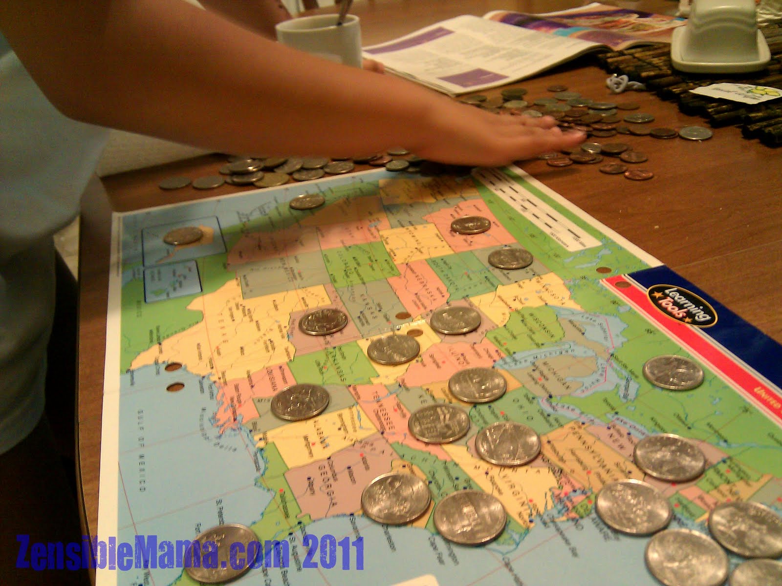 Zensible Mama: Back to School Project: Introducing the 50 States to ...