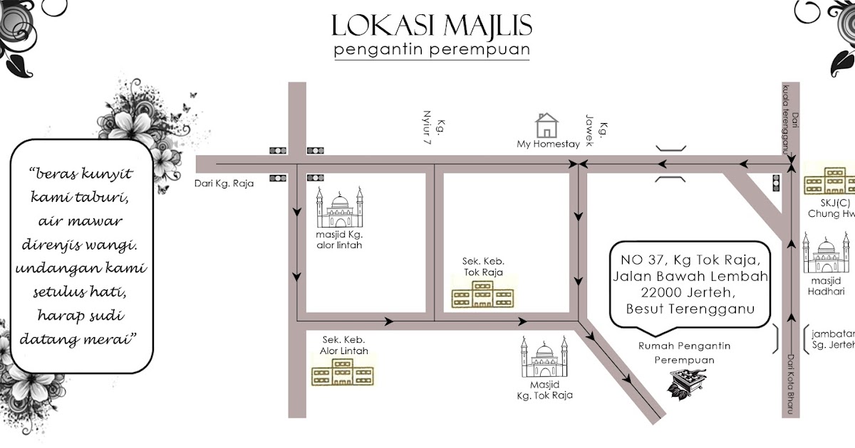 Cara Membuat Peta Lokasi Majlis Perkahwinan Afiit My - vrogue.co