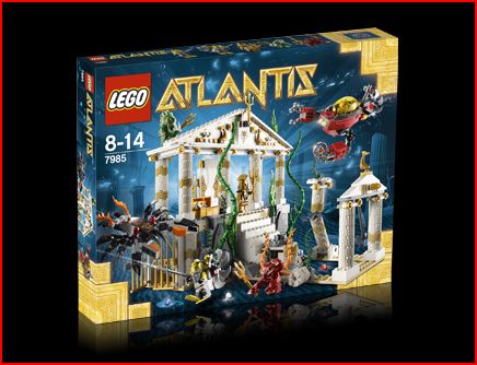 Consuming Greek Antiquity: Lego in search of Atlantis - 100th post