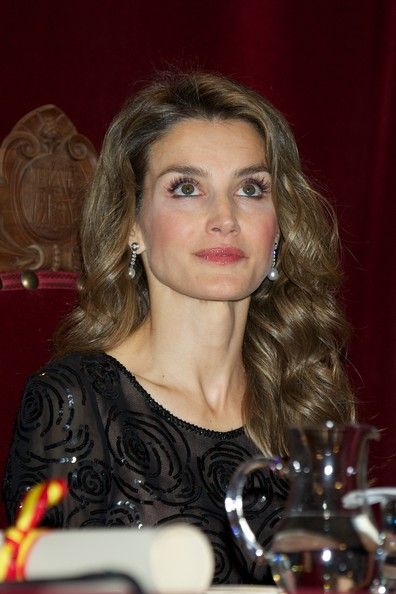 Princess Letizia attends Royal Academy of Language ceremony