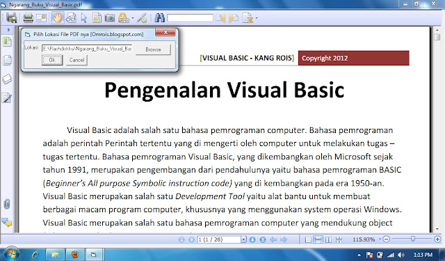 Prakerin Bina Widya: Cara Membuka File Pdf Di VB6 - Belajar Bersama