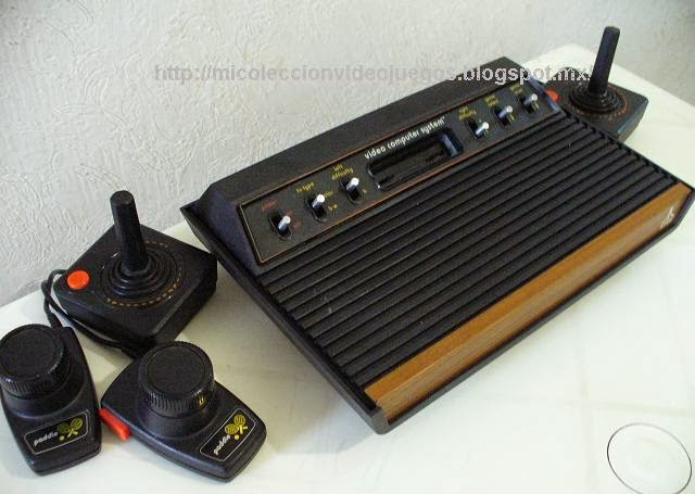 Mi Colección de Videojuegos.: Atari Wood 6 SW (2600 frente de madera de ...