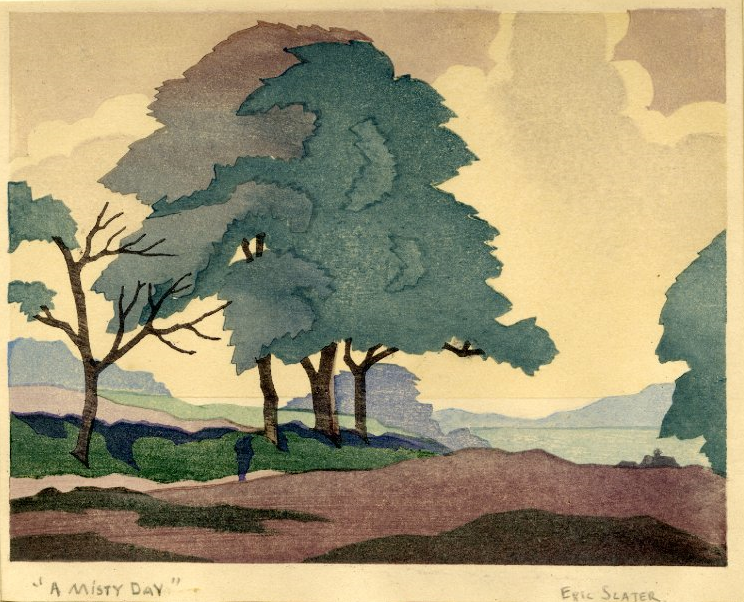 Modern Printmakers: 3 new woodcuts by Eric Slater