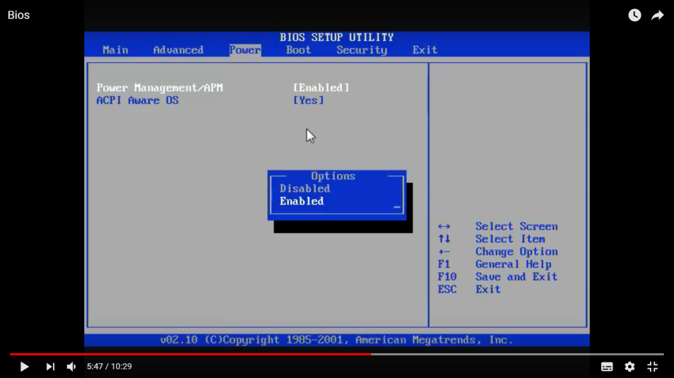 Virtual See: Pasos para configurar la BIOS