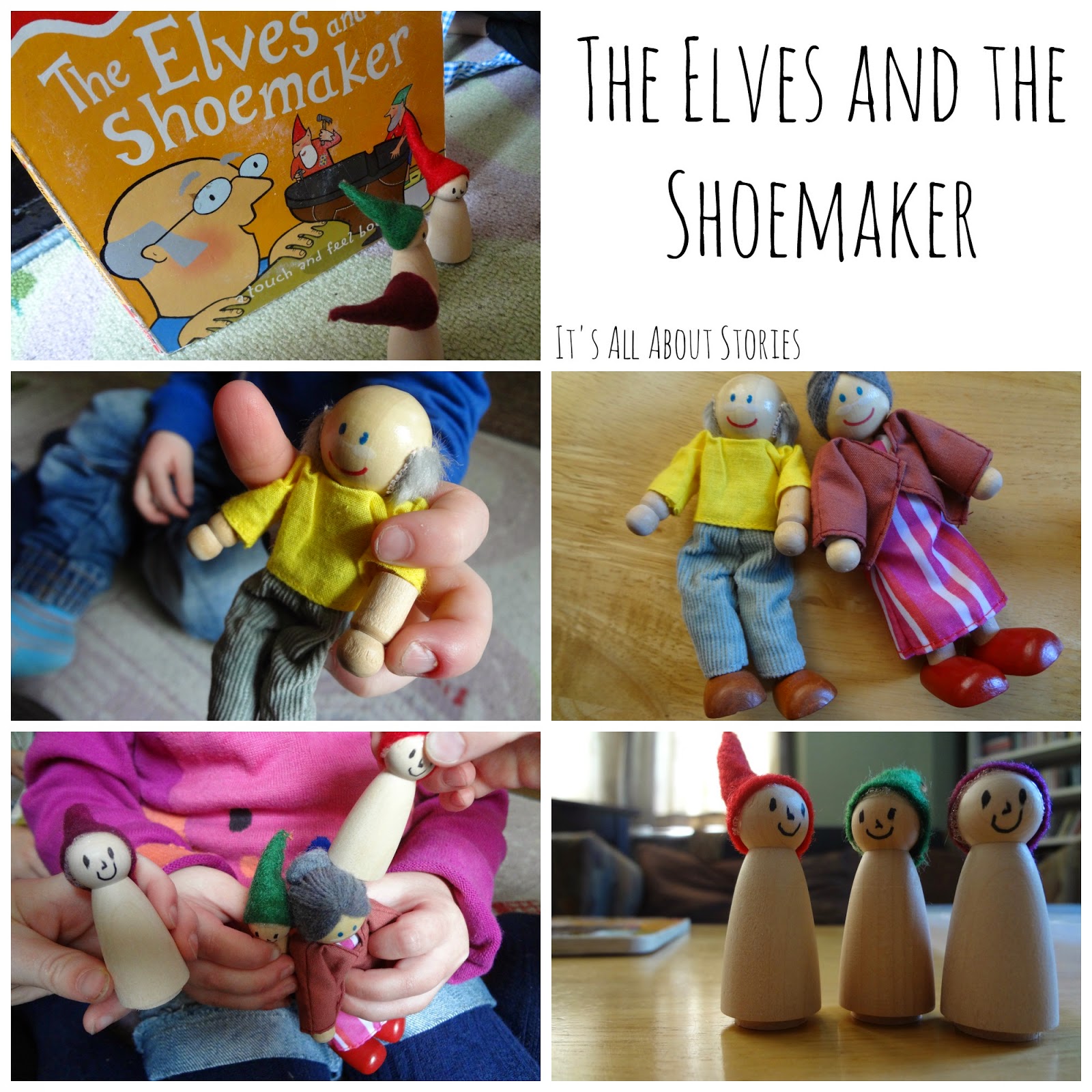 It's all about stories!: The Elves and the Shoemaker
