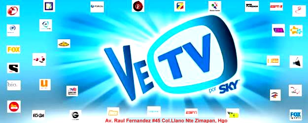 VeTv por Sky Zimapán Hgo