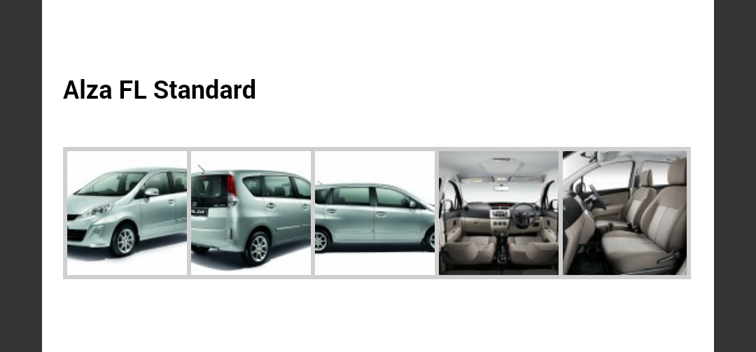 Berita Kereta Sewa - Perodua Keluar Alza Model Baru 2014