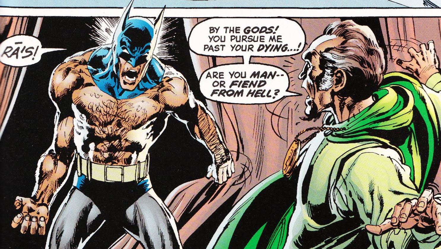 Cap'n's Comics: Ra's Al Ghul by Neal Adams