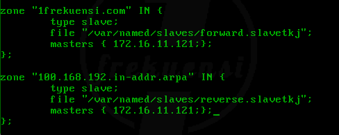 Konfigurasi DNS Master Slave di Centos 7
