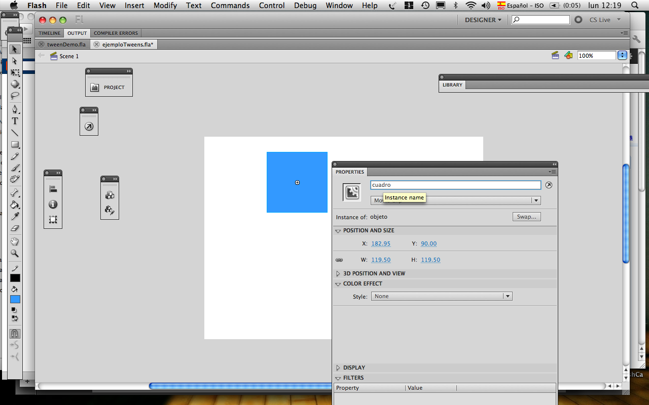 Animación En Actionscript 30
