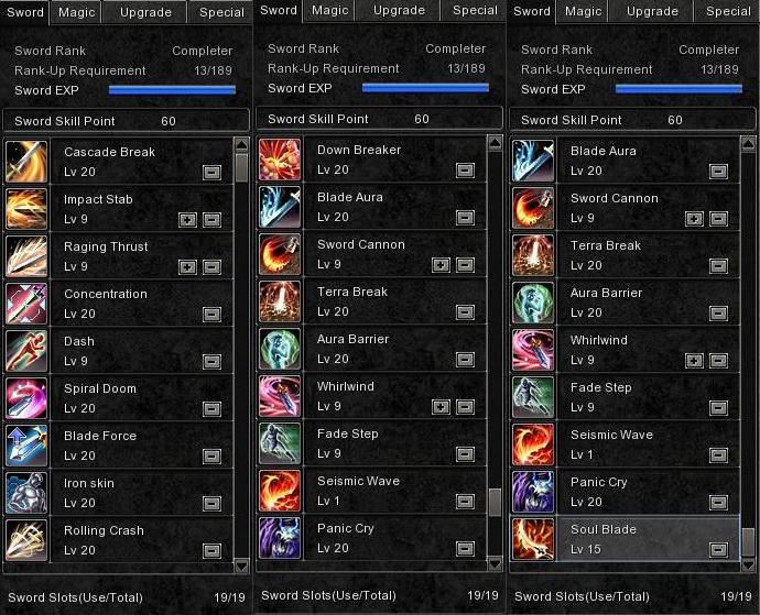 masteress MMO e RPGs: UP de SKILLS em CABAL online