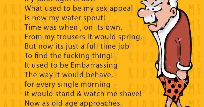 The Eco - Senior: A poem for seniors