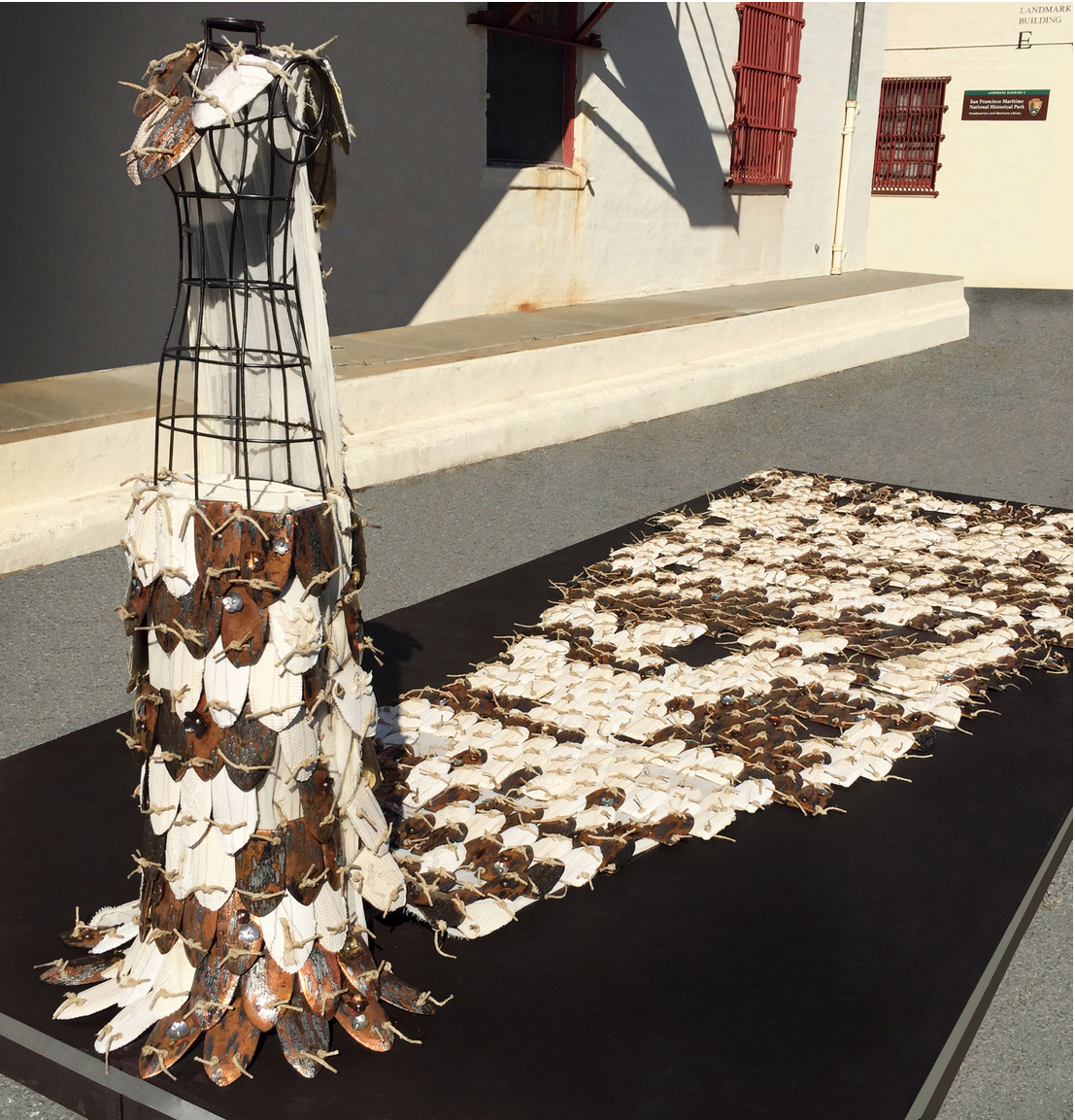 Bay Area Art Quake: Sawyer Rose performs "The Carrying Stones" at Fort ...