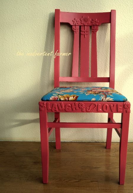 Chairs from the Curb: The Letter Chair