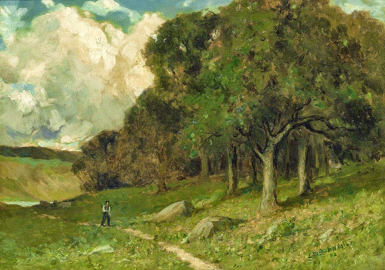 Edward Mitchell Bannister | Tonalist painter | Tutt'Art@ | Pittura ...