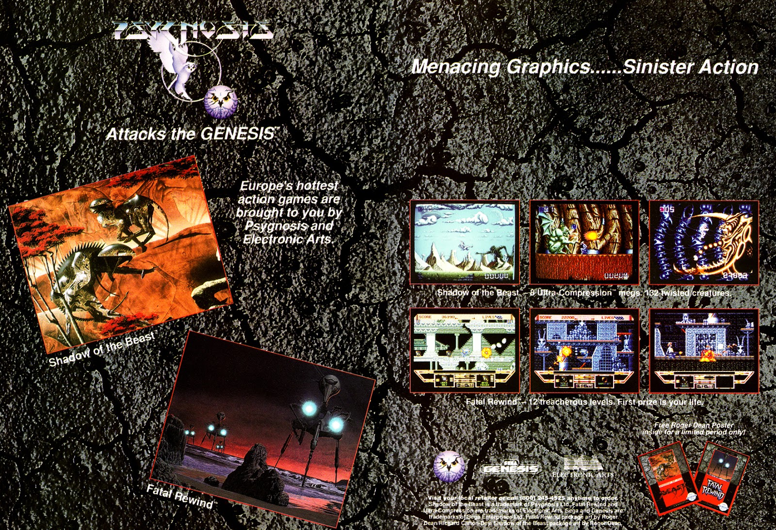 Vault 1541: Gaming Ads: Psygnosis