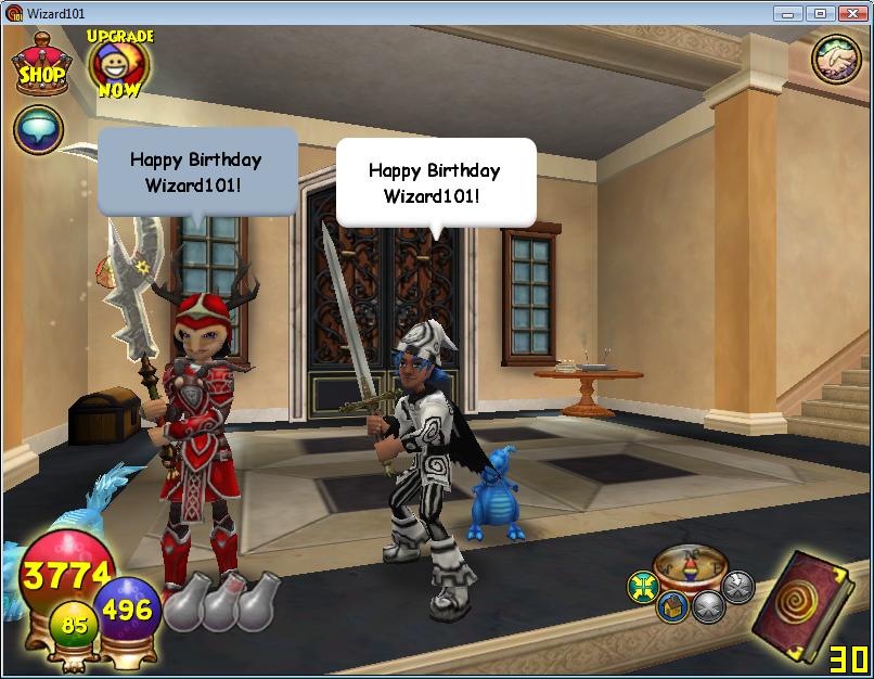 Adventures of the Spiral: Wizard101 4th Birthday!