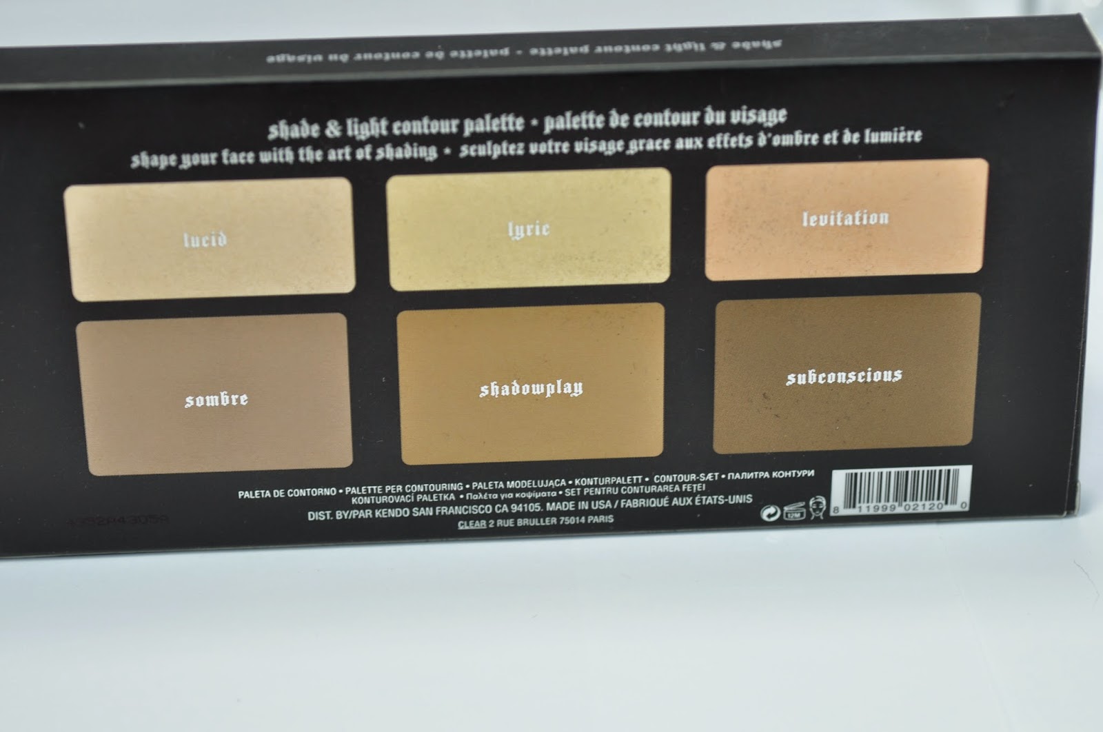 Kat Von D Shade and Light Contour Palette Swatches and Video Review ...