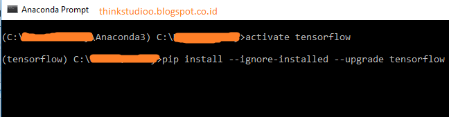 Cara install Tensorflow pada Windows - Thinkstudio21