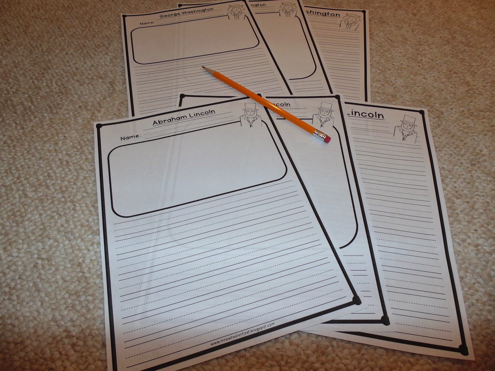 Mrs. Wheeler's First Grade Tidbits: President's Day Festivities!