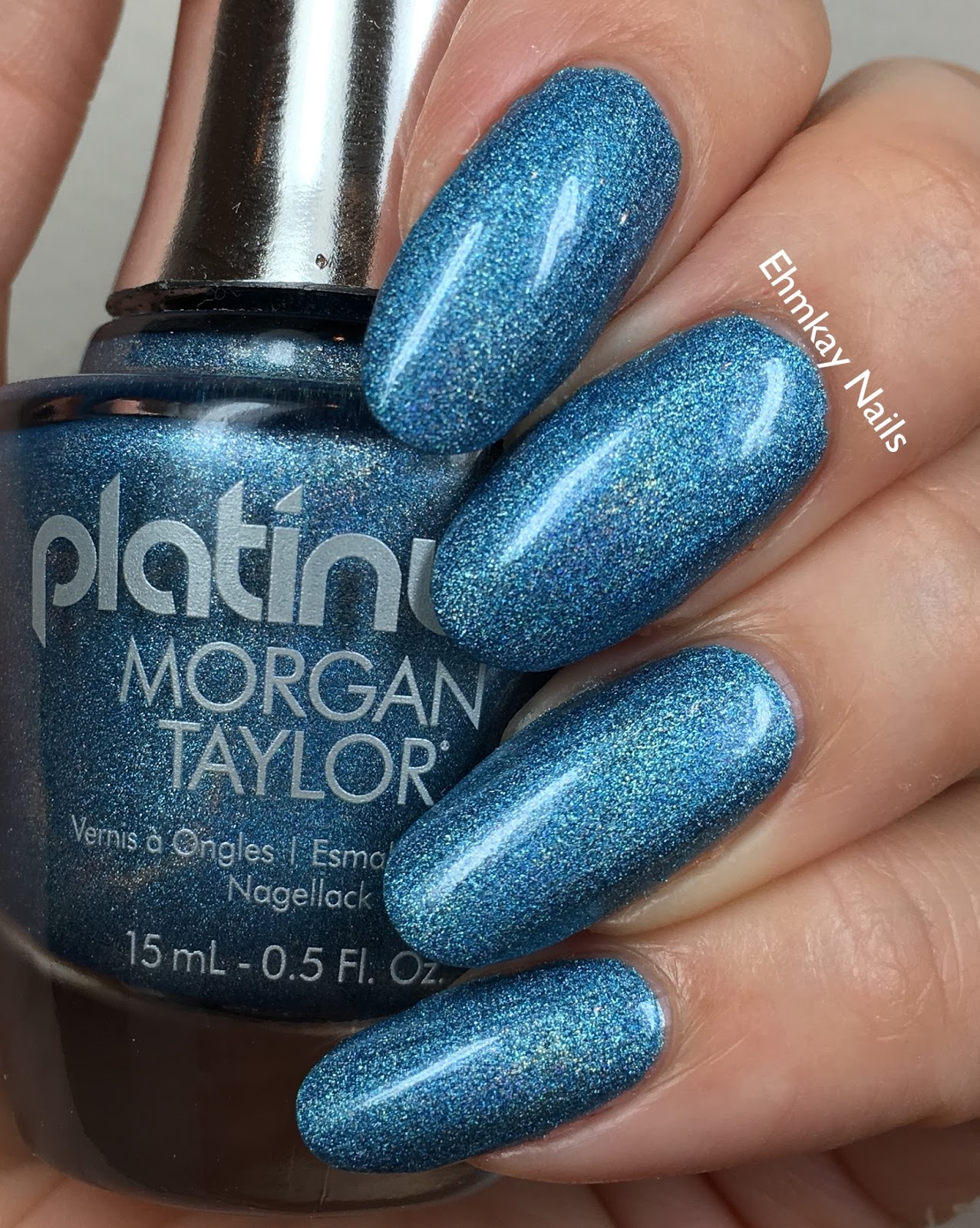 ehmkay nails: Morgan Taylor Platinum Holos, Part 2