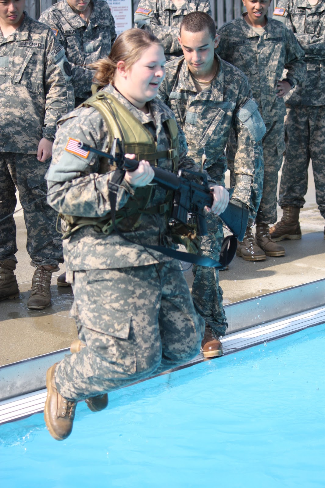 U.S. Army Cadet Corps: Cadets Get All Wet - Water Survival Training