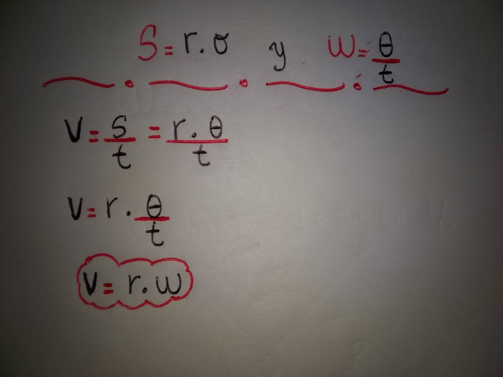 INSEMÁTICA: Velocidad Angular y Velocidad Lineal