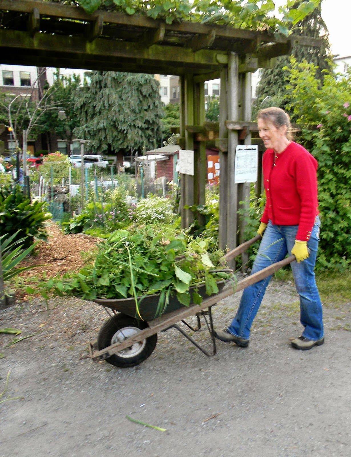 Cascade P-Patch Community Garden: P-Patch Work Party