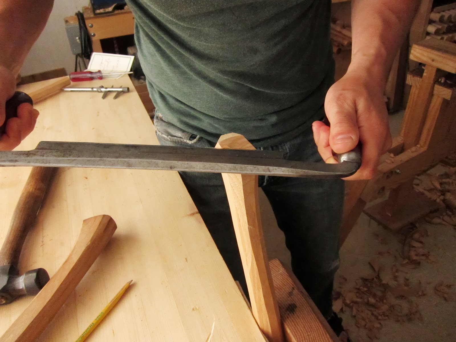 Tim Manney Chairmaker: Turn Your Hatchet into a Carving Axe