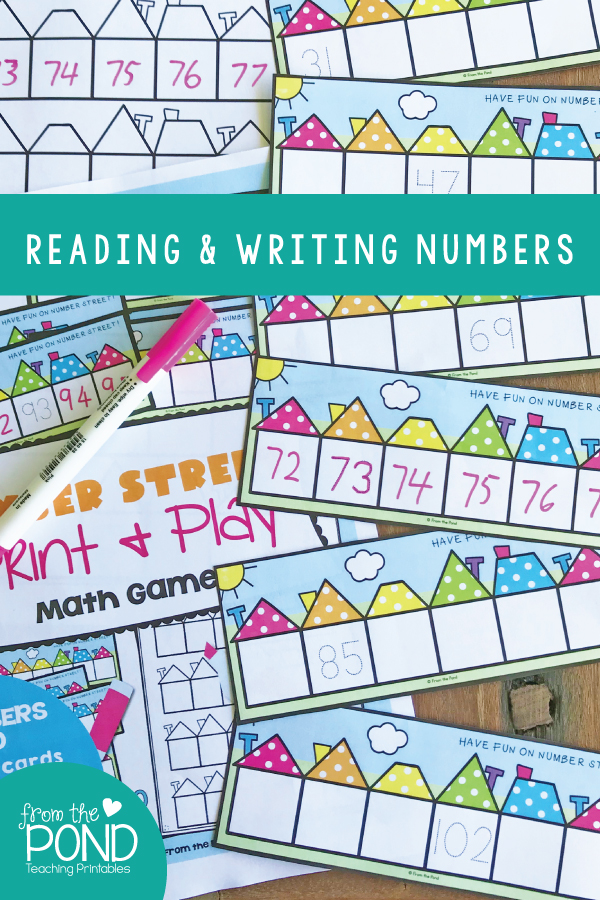 Reading And Writing Numbers To 100 From The Pond reading-and-writing-numbers-to-100-from-the-pond