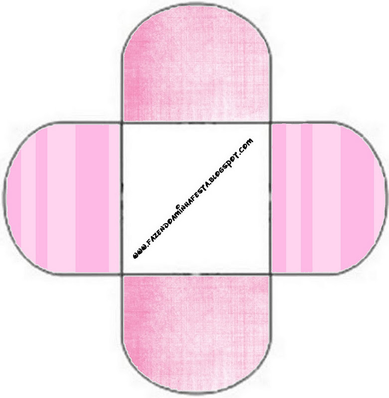 Pink Stripes: Free Printable Boxes. - Oh My Fiesta! in english