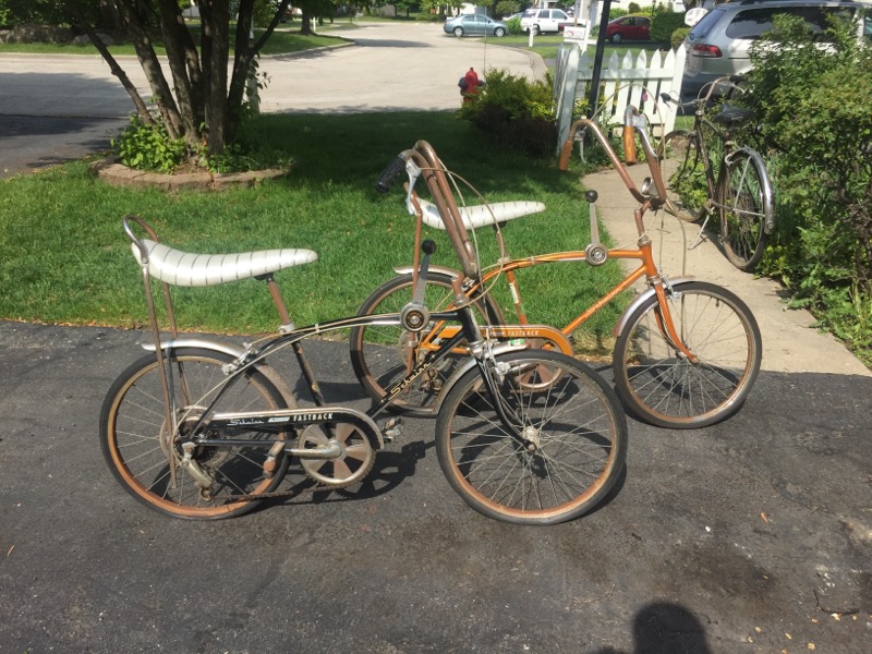 John's Bicycle Restorations: Mikes Copper & Black Schwinn Sting Ray ...