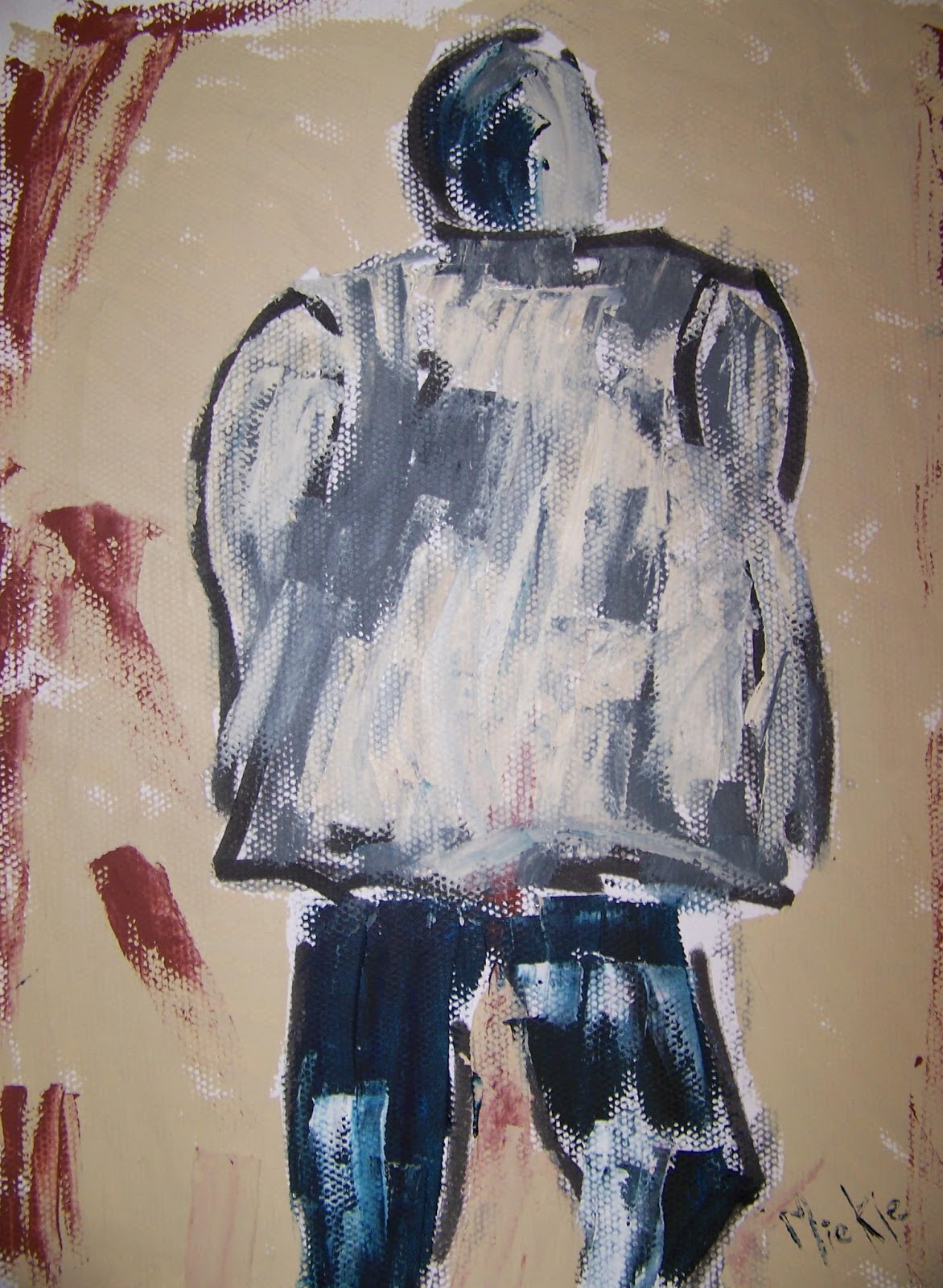 A Pretty Talent Blog: Paint A Male Figure In Oils