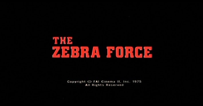 Cool Ass Cinema: The Zebra Force (1976) review