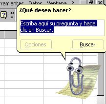 Evidencias de Excel: Formas de Ayuda en Excel.