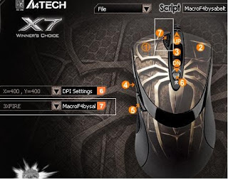 Driver Mouse Macro X7 SPIDER XL-747H | Van16