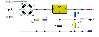1,5 - 3,5 Volt Rangkaian Power Supply DC - Skema Rangkaian Elektronika ...