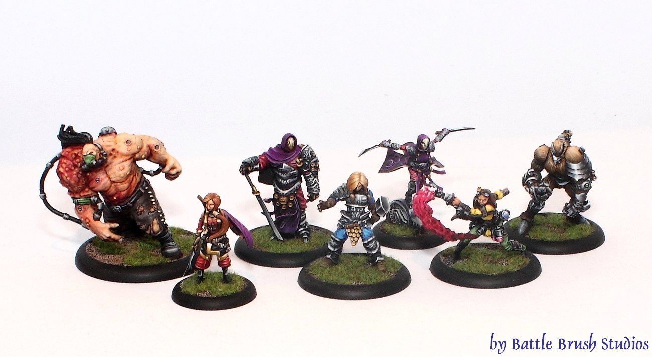 Battle Brush Studios: Showcase: Guildball Players