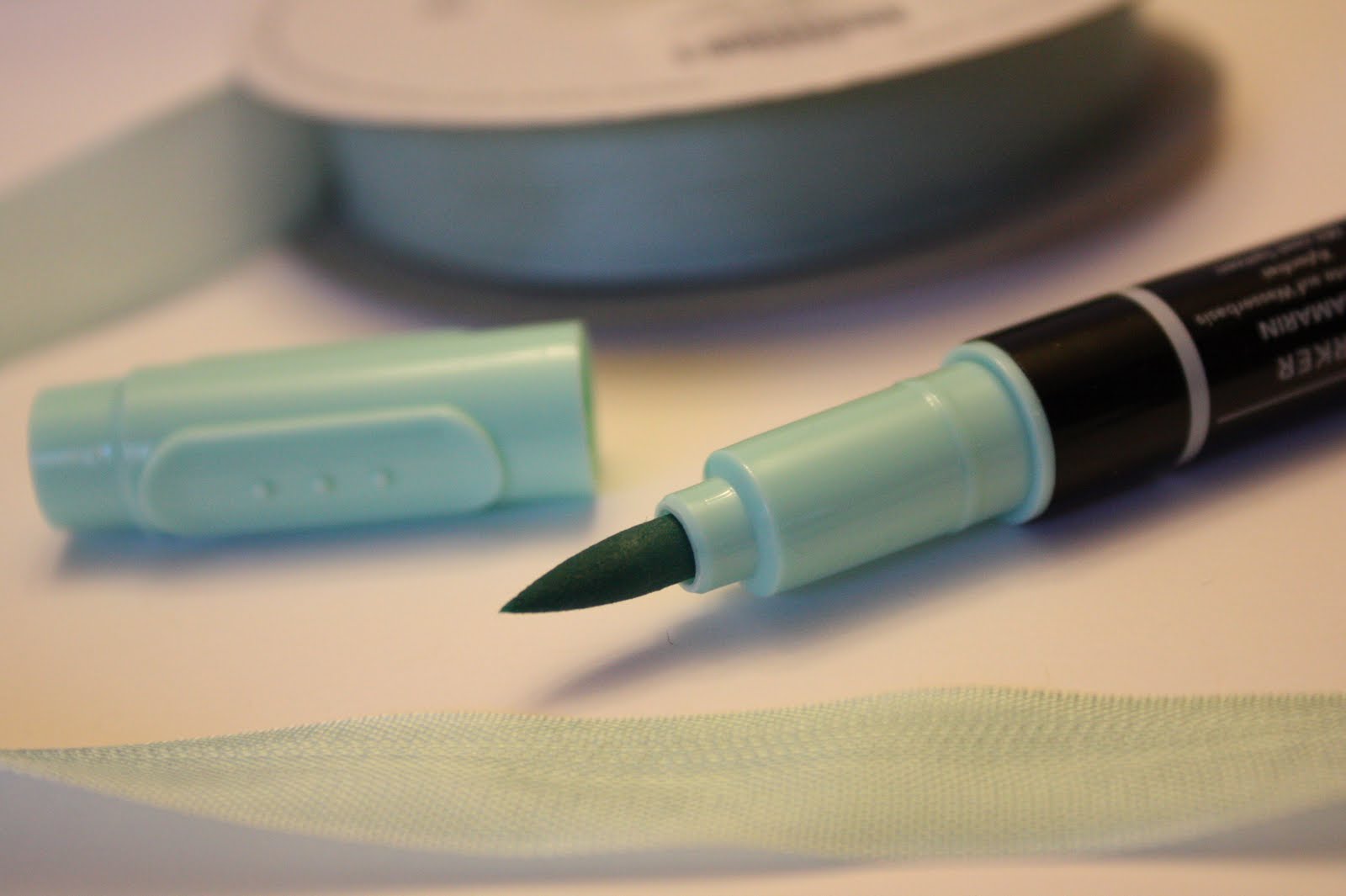 The Pursuit of Stampin'ess: Simple Soft Hostess set + Pool Party ribbon ...